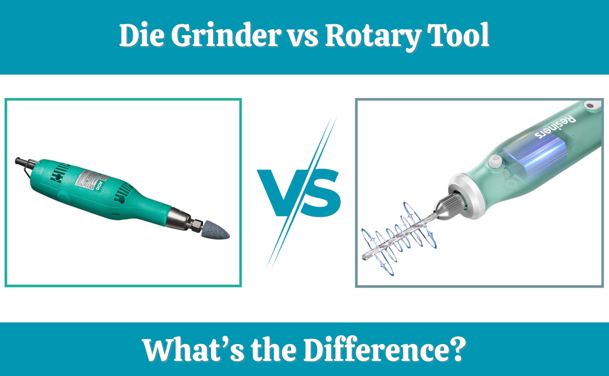 Die Grinder vs Rotary Tool: What’s the Difference?