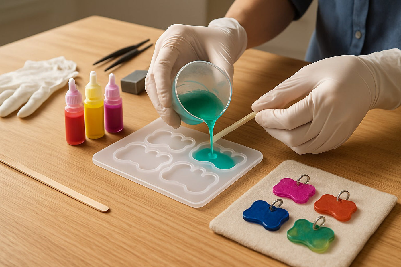 How to Make Resin Dog Tags at Home for Beginners