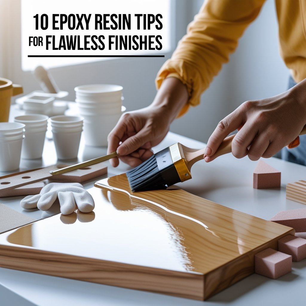 10 Epoxy Resin Tips for Flawless Finishes