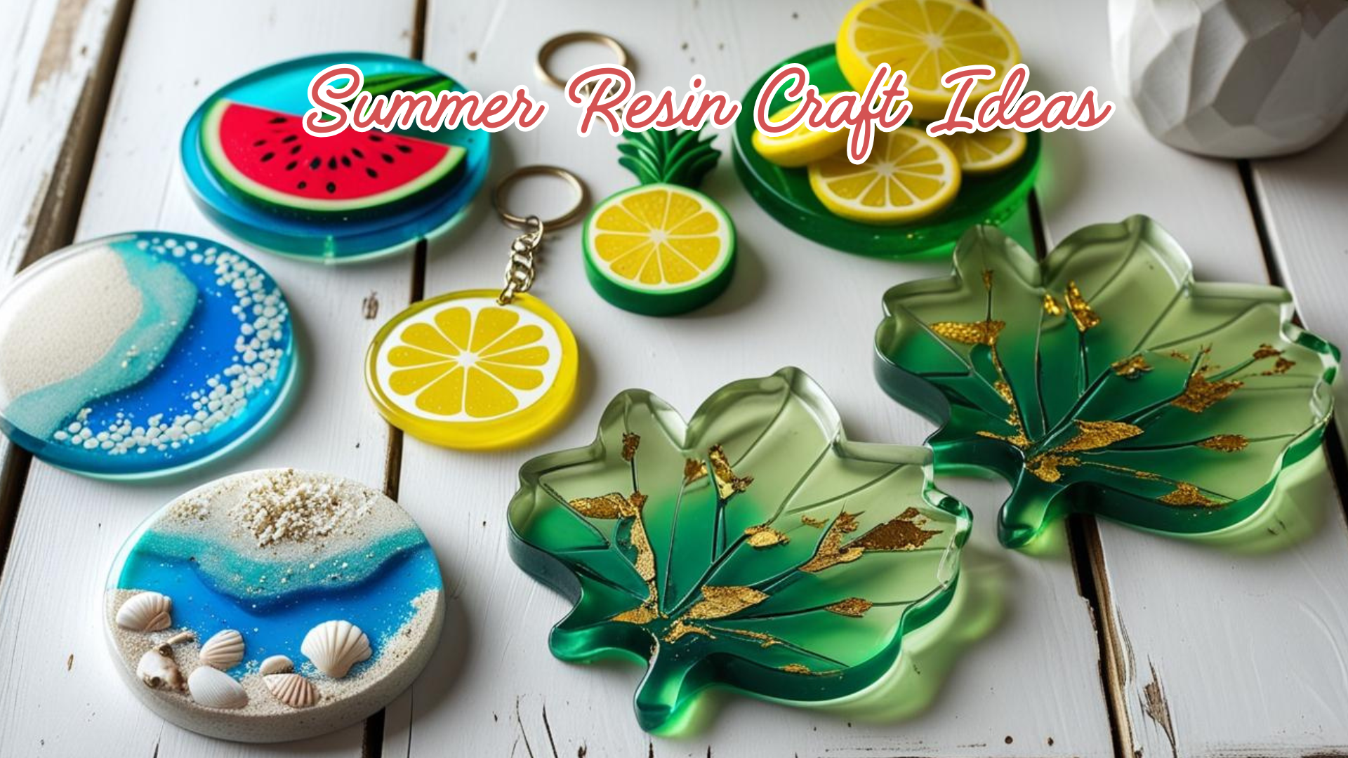 12+ Creative Summer Resin Craft Ideas for Kids and Adults