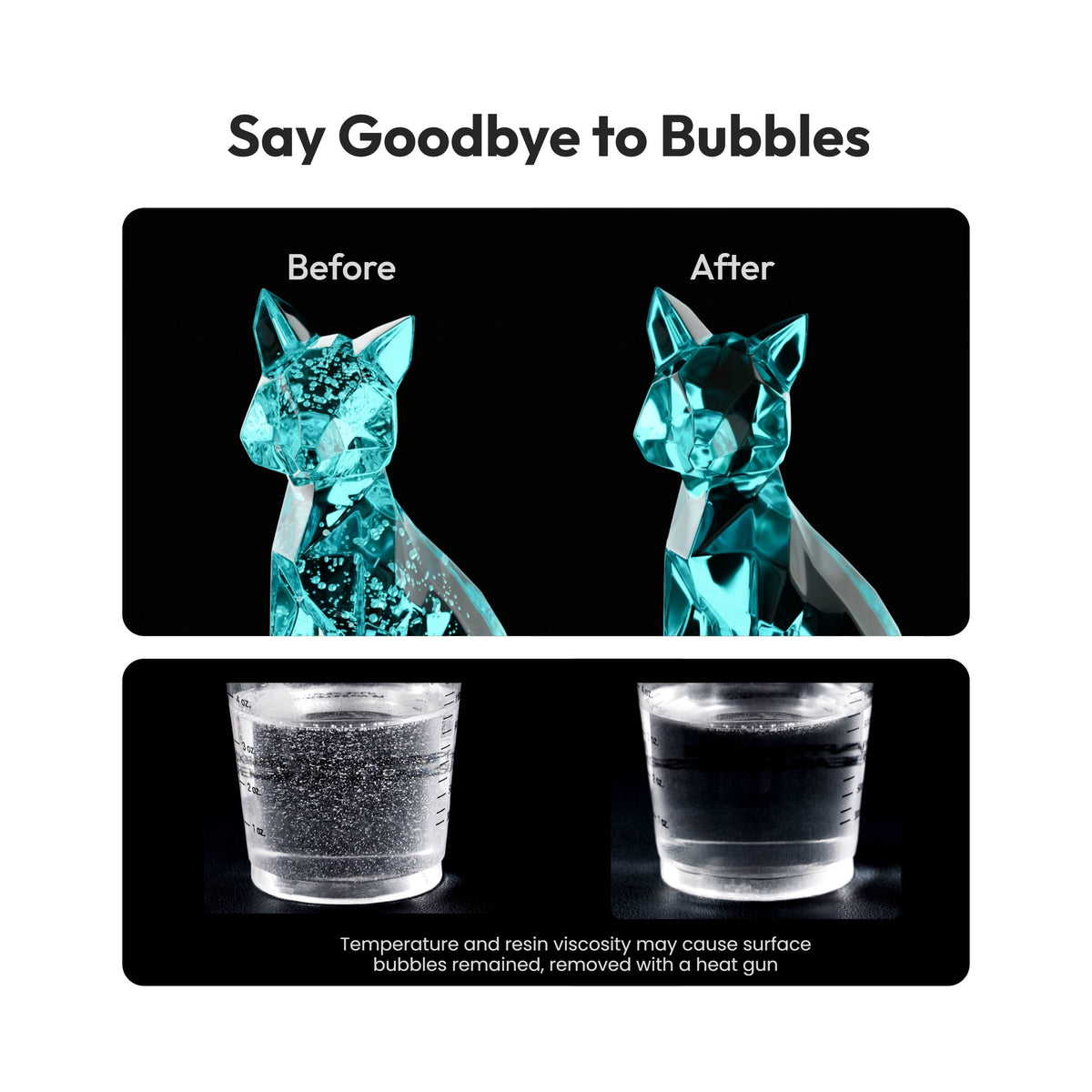 Resiners® AirLess Lite Resin Bubble Remover Machine