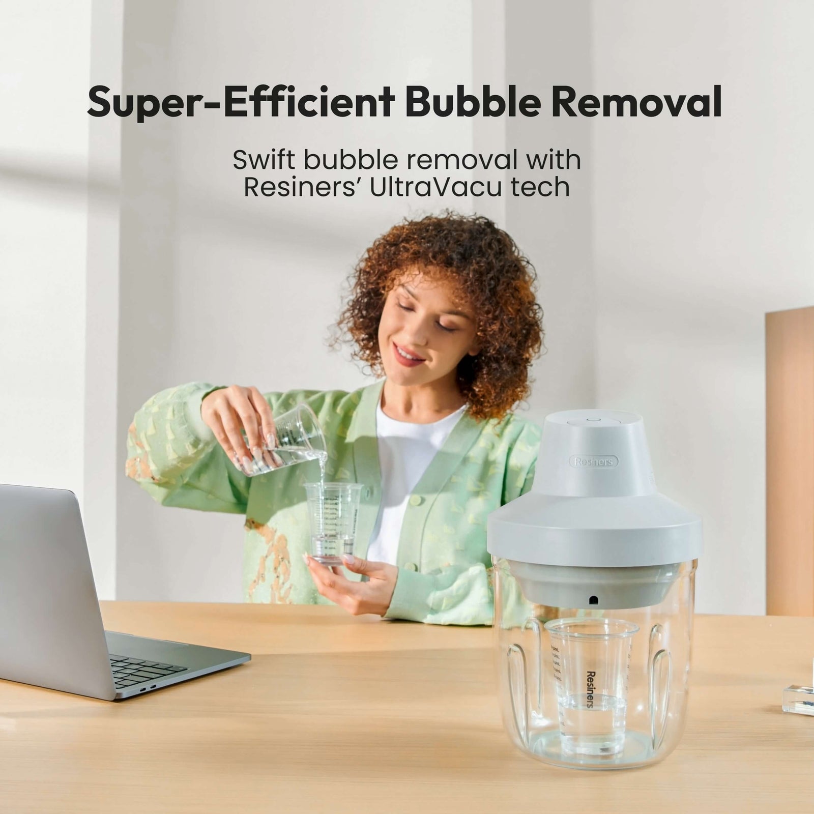 Resiners® AirLess Lite Resin Bubble Remover Machine