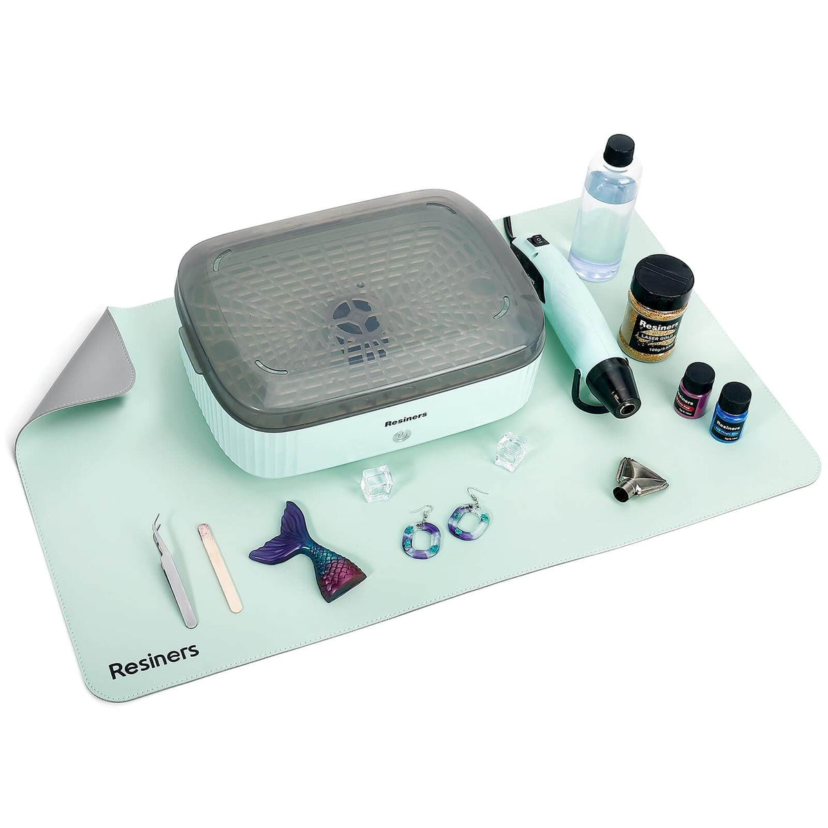 Resiners® Nonstick Heat-Resistant Leather Craft Mat, Double Sided Extra ...