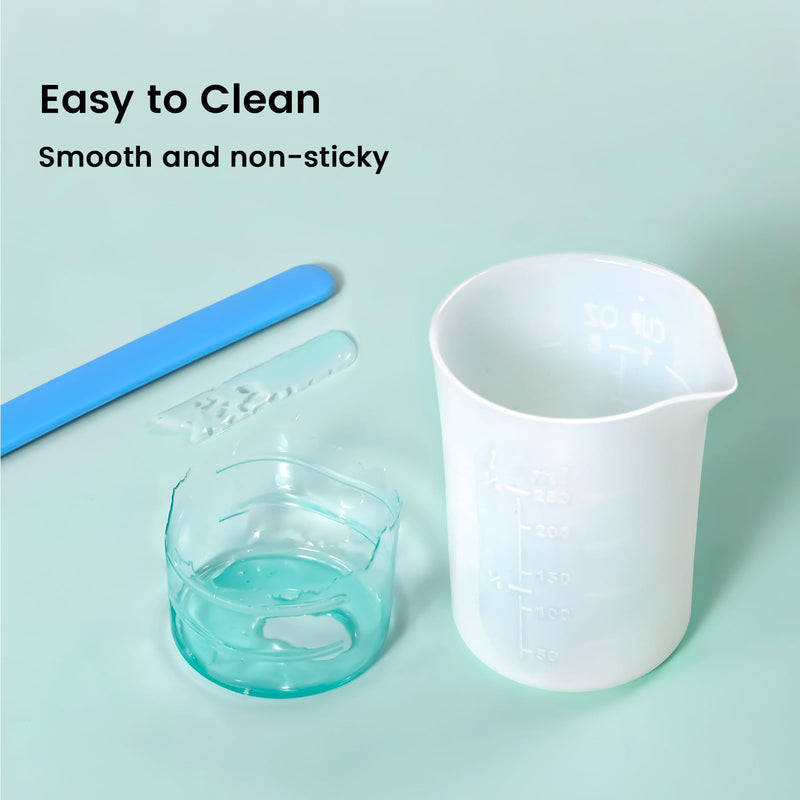 Resiners® 36PCS Silicone Measuring Cup Tool Kit - 250ml/8oz &100ml ...