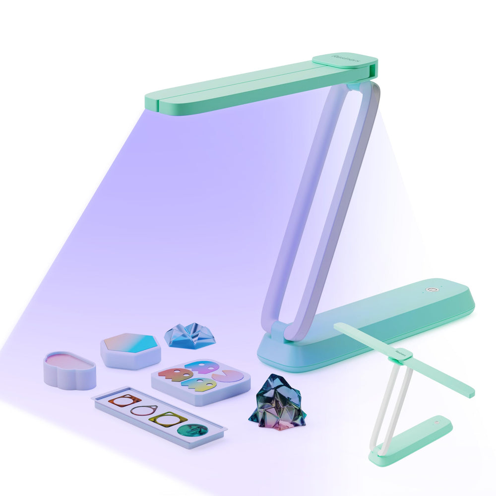 Resiners UV Light for Resin Curing, UV Resin Light, Wireless ...