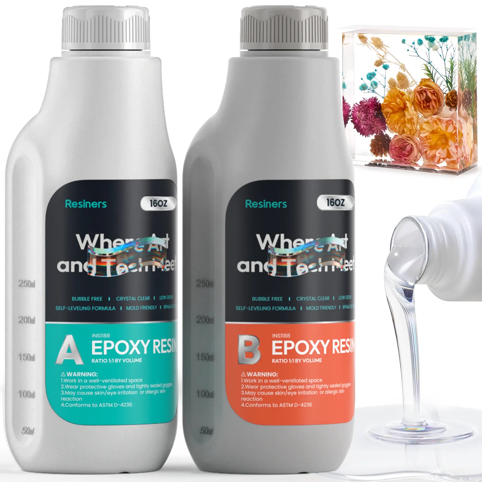 Resiners® 32oz Crystal Clear Epoxy Resin