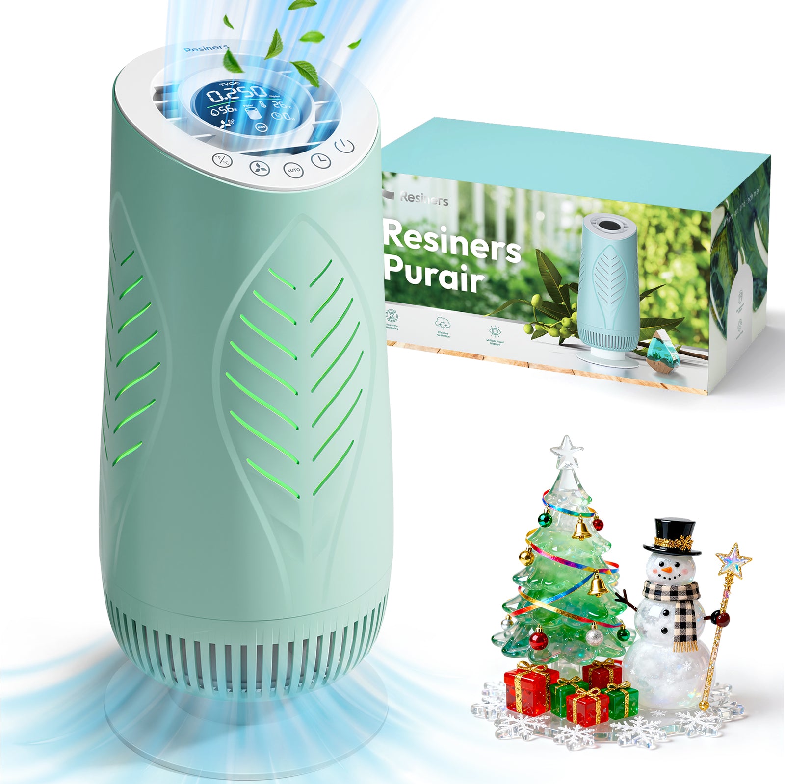 Resiners® Purair Air Purifier for Epoxy Resin, Remove 83% TVOC—SGS ...