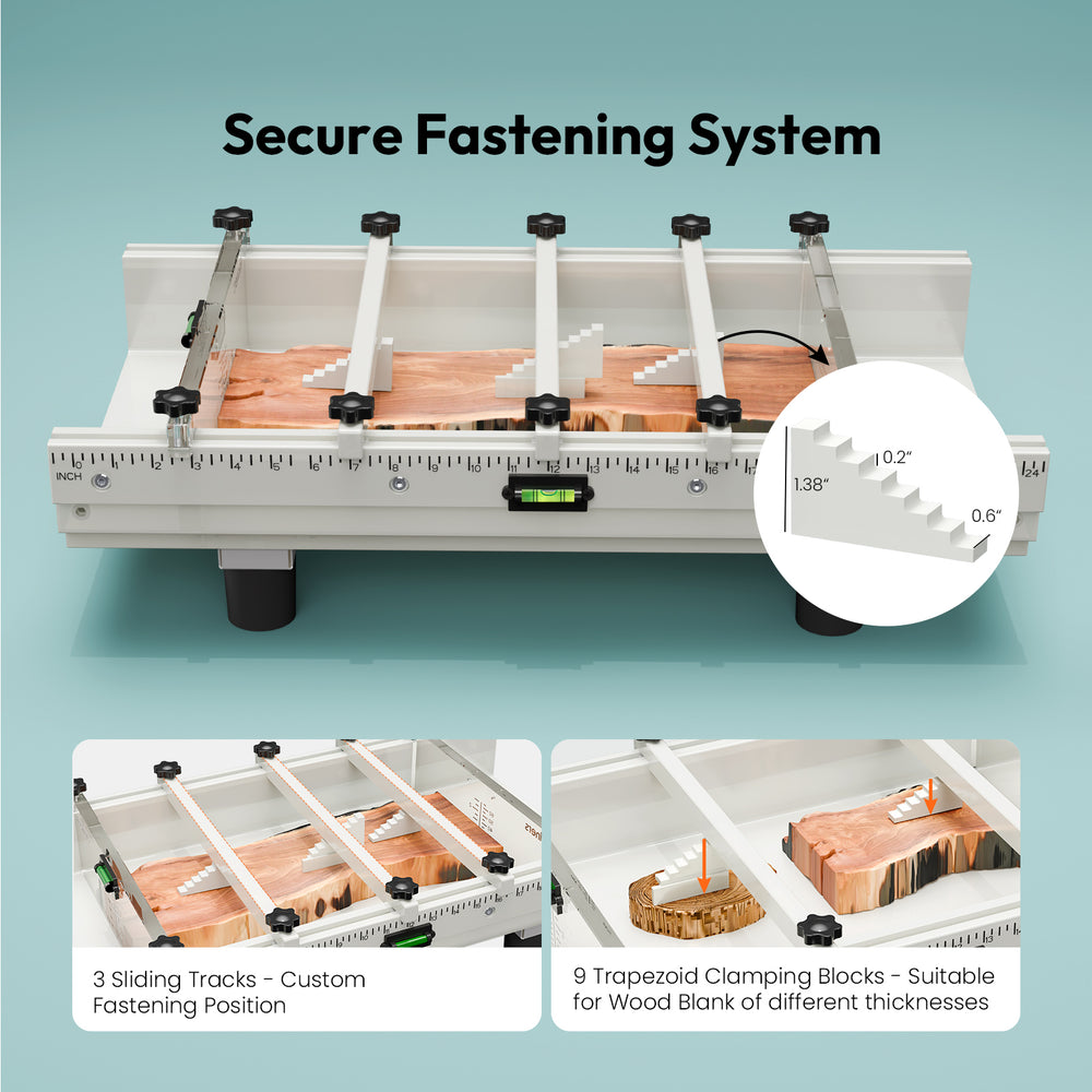 Resiners® River Table Epoxy Resin Mold with Adjustable Divider