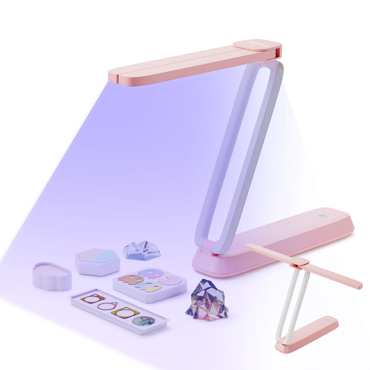 Resiners UV Light for Resin Curing, UV Resin Light, Wireless ...