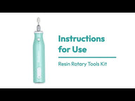 Resiners® Cordless Rotary Tool Kit for Resin Drilling and Polishing